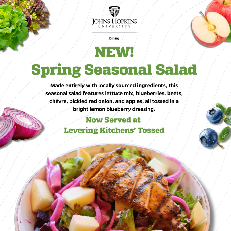 Hopkins Dining’s Seasonal Salad Initiative Brings More Local, Fresh ...
